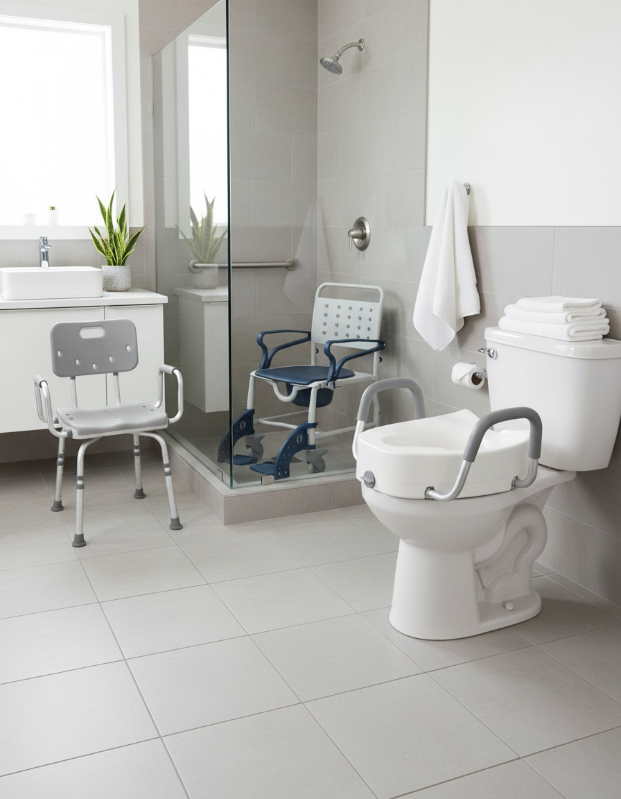 Bathroom Safety Products for Seniors | Grab Bars & Shower Chairs Canada ...
